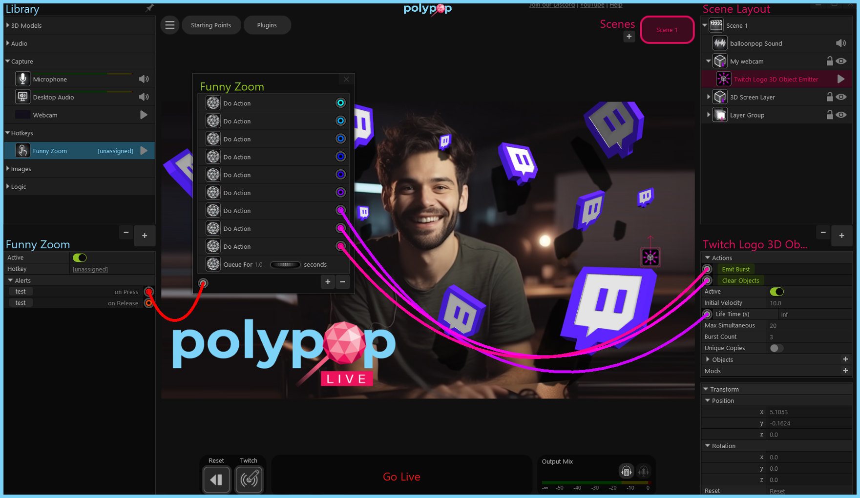 PolypopLive – Build Amazing Interactive Livestreams